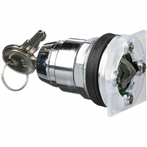 Schneider Electric - 30mm Mount Hole, 2 Position, Key Operated ...