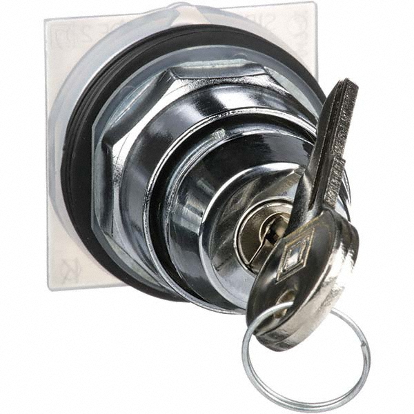 Schneider Electric - 30mm Mount Hole, 2 Position, Key Operated ...