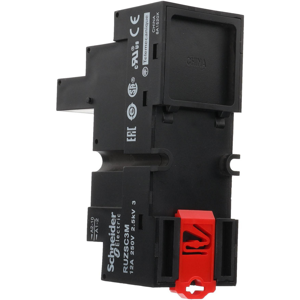 Schneider Electric - 250 Volt, 12 Amp, Cylindrical Relay Socket | MSC ...