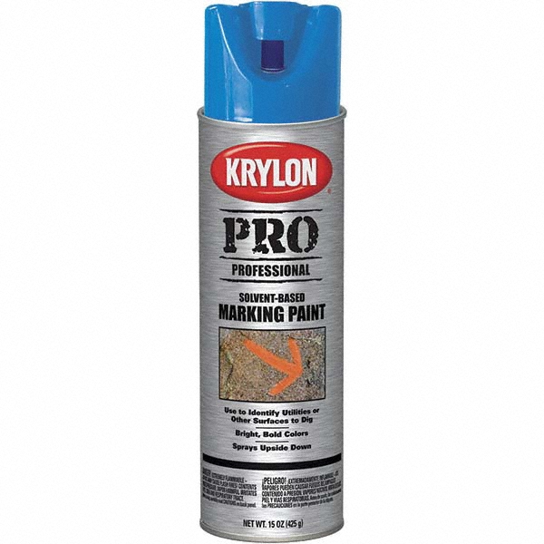 Krylon - 15 fl oz Blue Marking Paint | MSC Direct