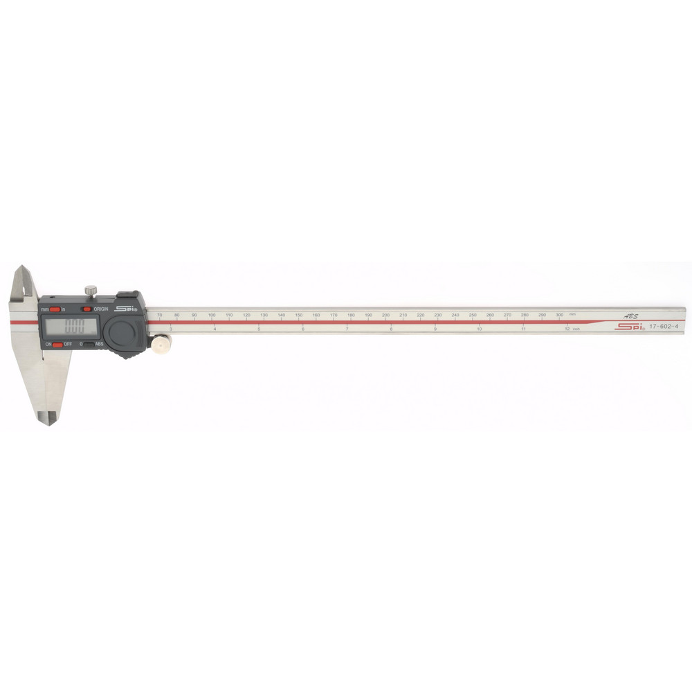 SPI - Electronic Caliper: 300.00 mm, 12", 0.0100 mm, 0.0005" Resolution ...