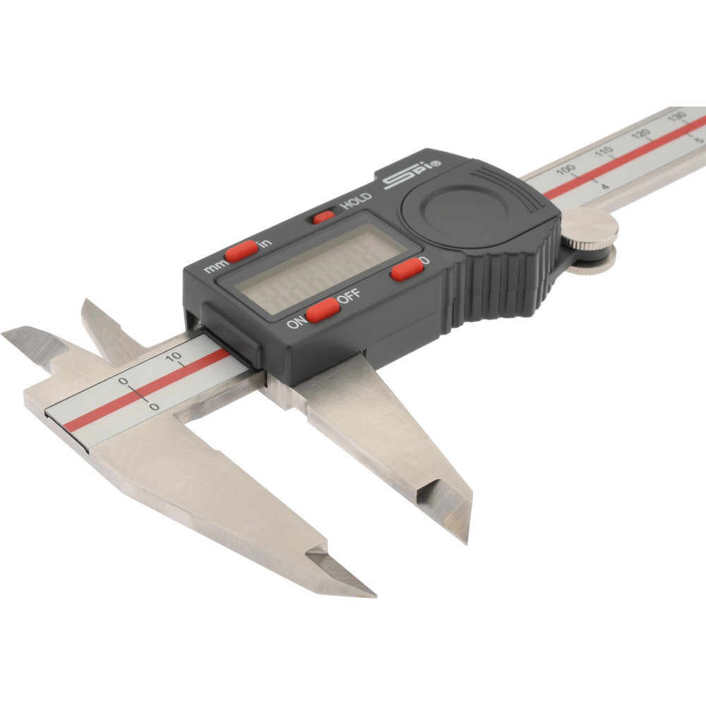 SPI - Electronic Caliper: 200.00 mm, 8", 0.0100 mm, 0.0005" Resolution ...