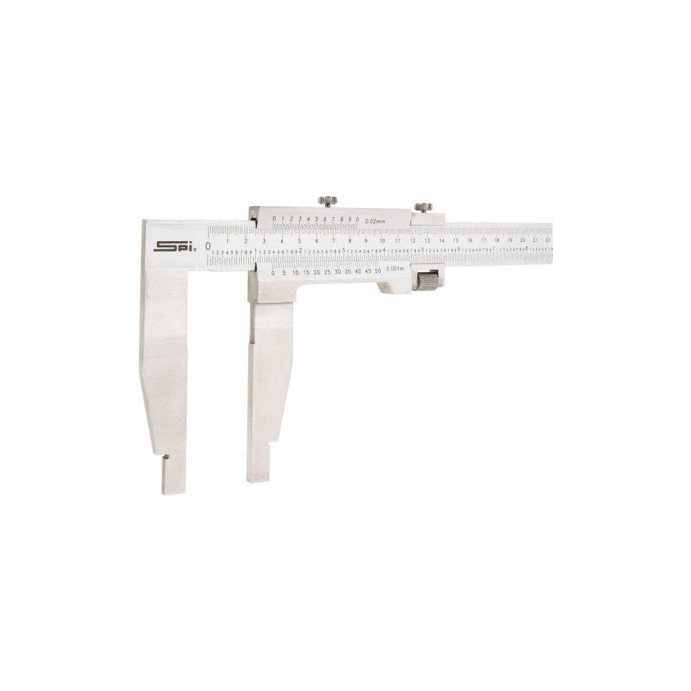 SPI - Vernier Caliper: 0 to 18", 0.002" Accuracy, 0.001" Graduation ...