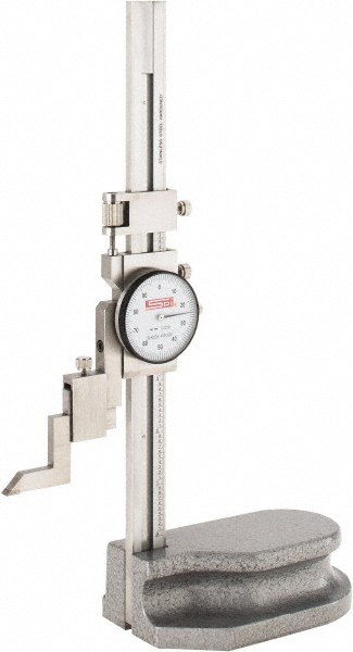 SPI - 6" Stainless Steel Dial Height Gage - 69549145 - MSC Industrial ...