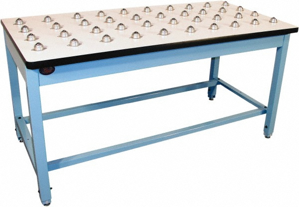 Proline - Ball Transfer Table: 60" Wide, 30" Deep, Painted, Laminate ...