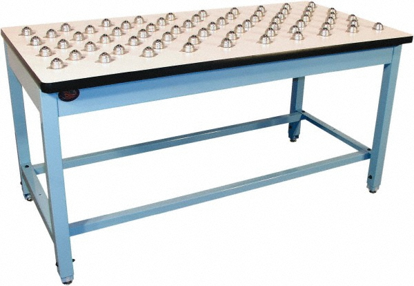 Proline - Ball Transfer Table: 60" Wide, 30" Deep, Painted, Laminate ...