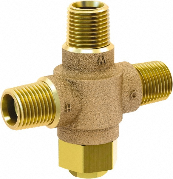 Acorn Engineering - 1/2" Pipe, 125 Max psi, Lead Free Brass Water ...