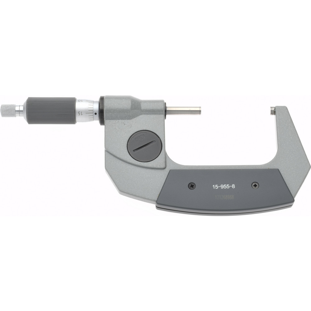 SPI - Electronic Outside Micrometer: 3" Max, Solid Carbide Face, IP65 ...