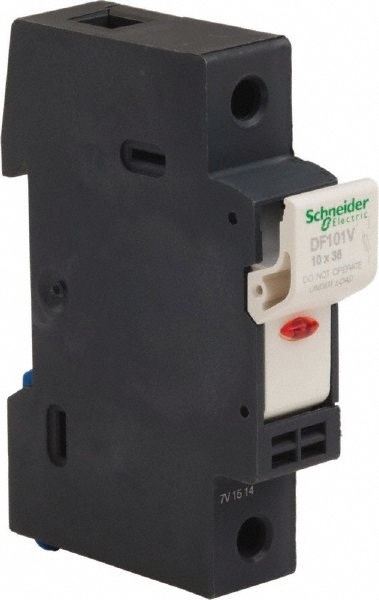 Schneider Electric - 1 Pole, 600 Volt, 32 Amp, DIN Rail Mount Fuse ...