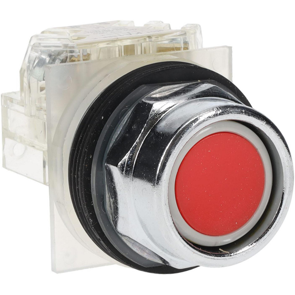 Schneider Electric - Push-Button Switch: 30 mm Mounting Hole Dia ...
