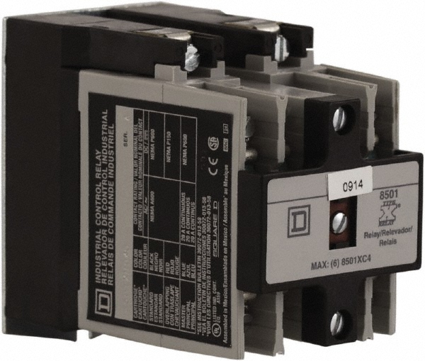 Square D - Electromechanical Screw Clamp General Purpose Relay | MSC Direct