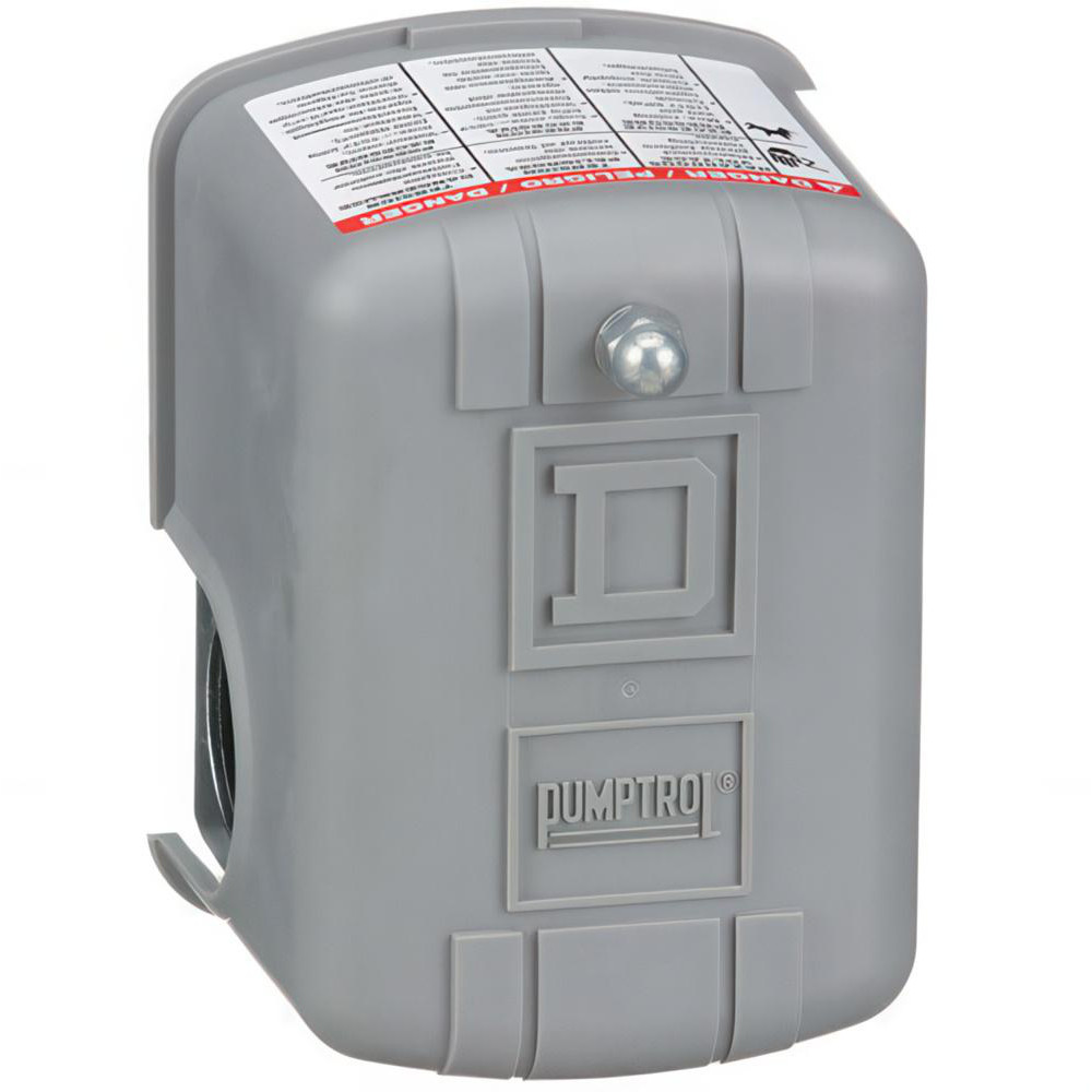 Square D - 1 and 3R NEMA Rated, 40 to 60 psi, Electromechanical ...