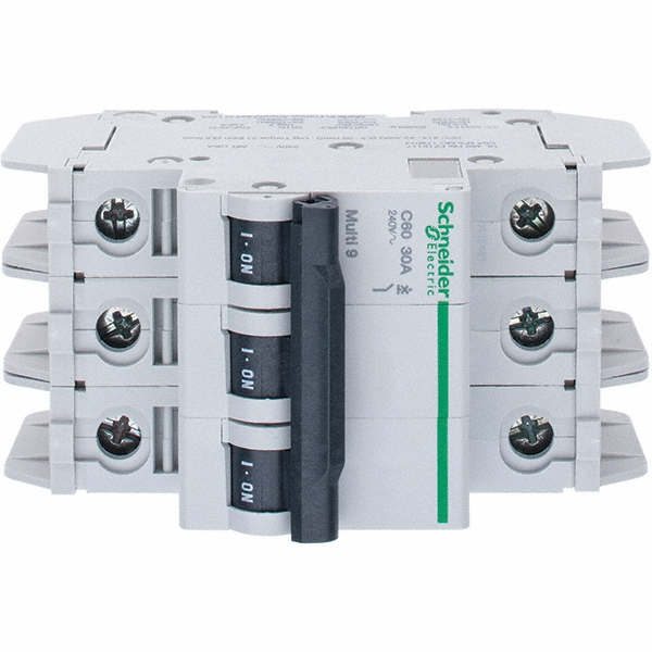 Schneider Electric - 30 Amp, 125 VDC, 240 VAC, 60 VDC, 3 Pole, DIN Rail ...