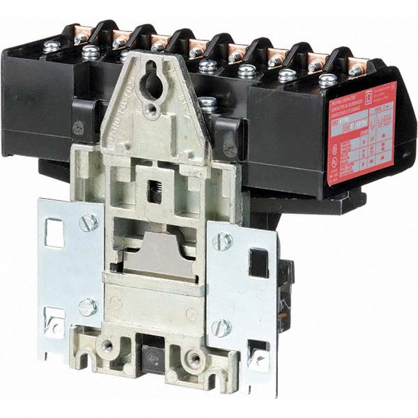 Square D - No Enclosure, 8 Pole, Electrically Held Lighting Contactor ...