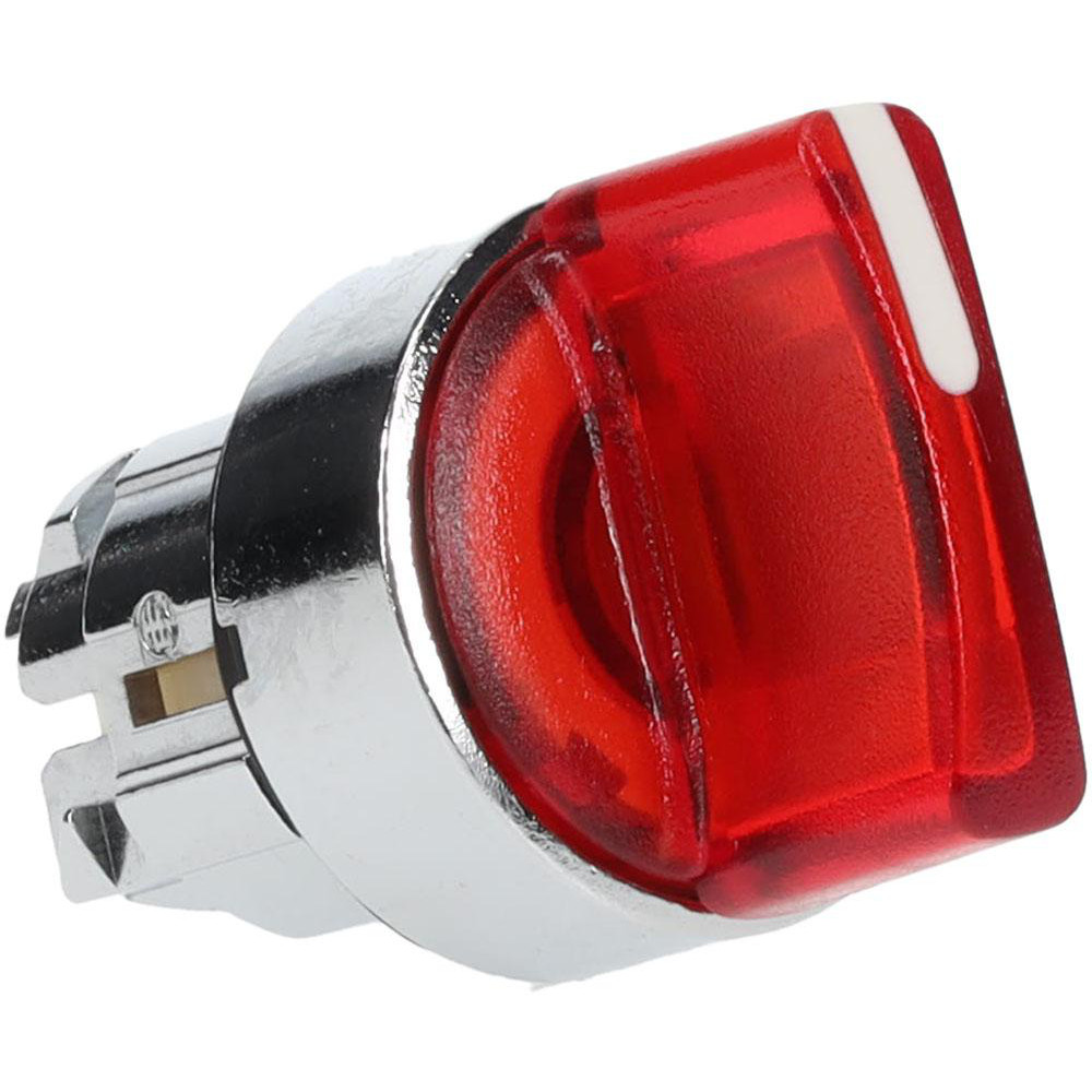 Schneider Electric - Selector Switch: 3 Positions, Momentary (MO), Red ...