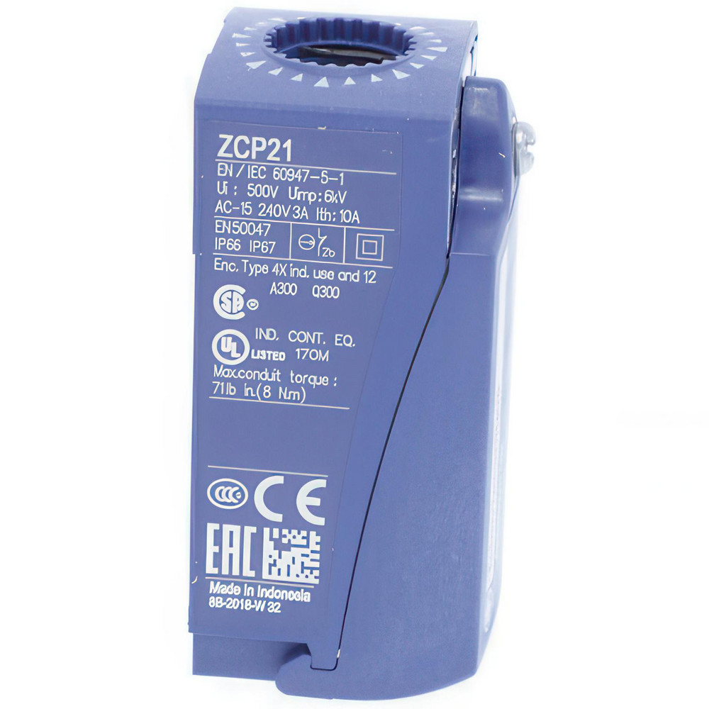 Telemecanique Sensors - 3-1/2 Inch Long, Plastic Body, Limit Switch ...