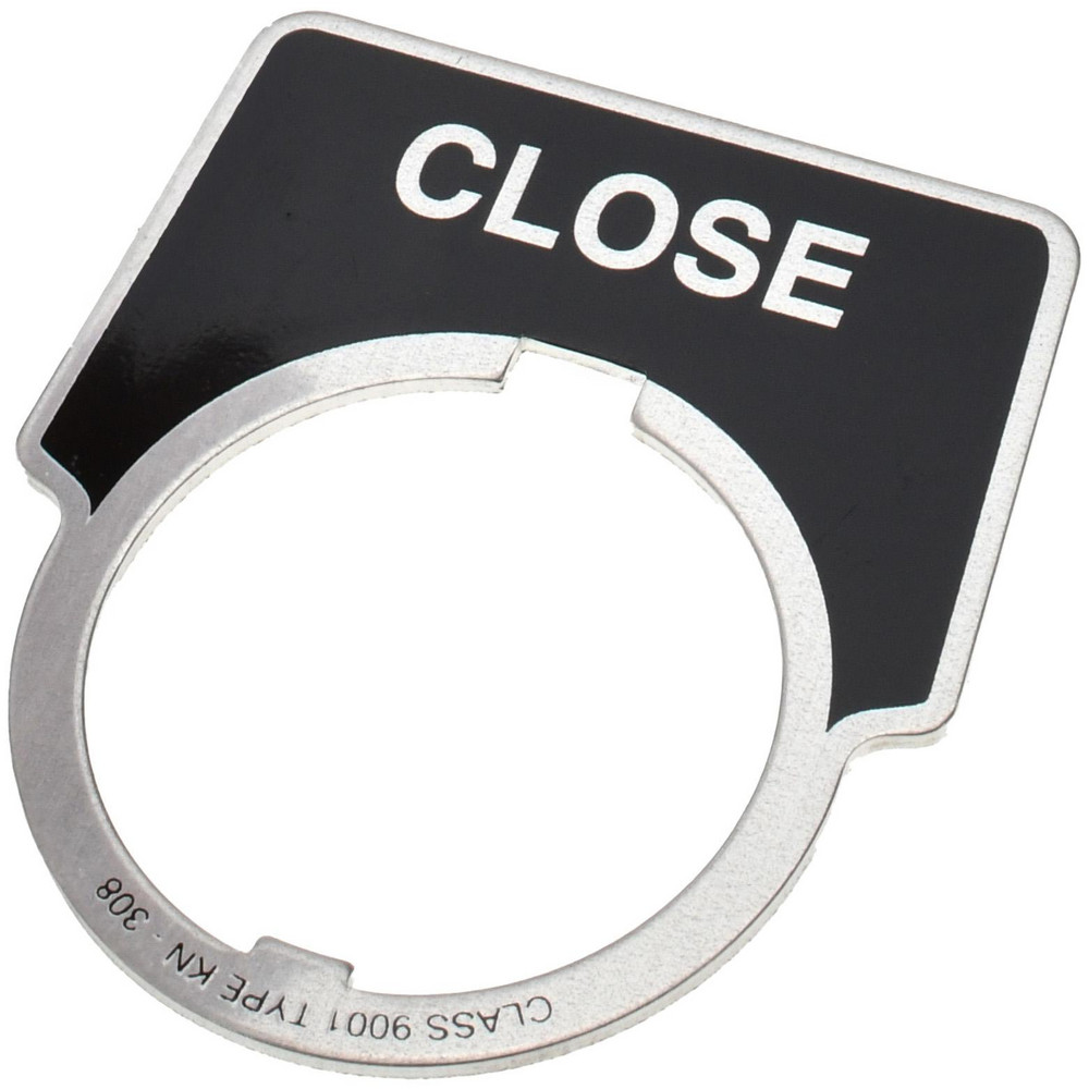 Schneider Electric - Aluminum Legend Plate - Close | MSC Direct