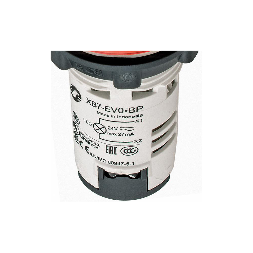 Schneider Electric - 24 V Red Lens LED Pilot Light | MSC Direct