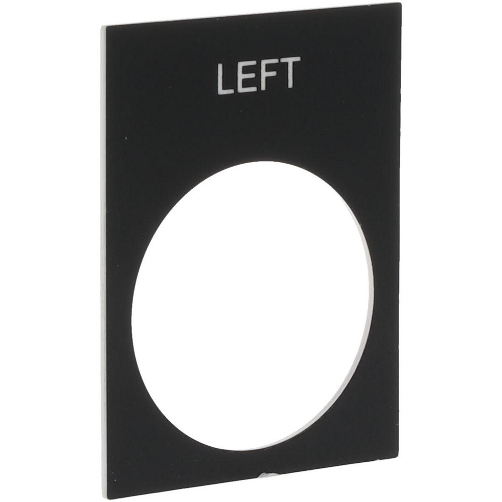 Schneider Electric - Rectangular, PVC Legend Plate - Left | MSC Direct