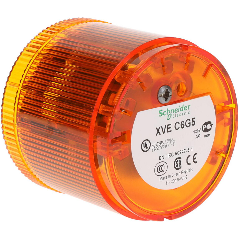 Schneider Electric - Flashing Light: Orange, Base Mount, 120VAC | MSC ...