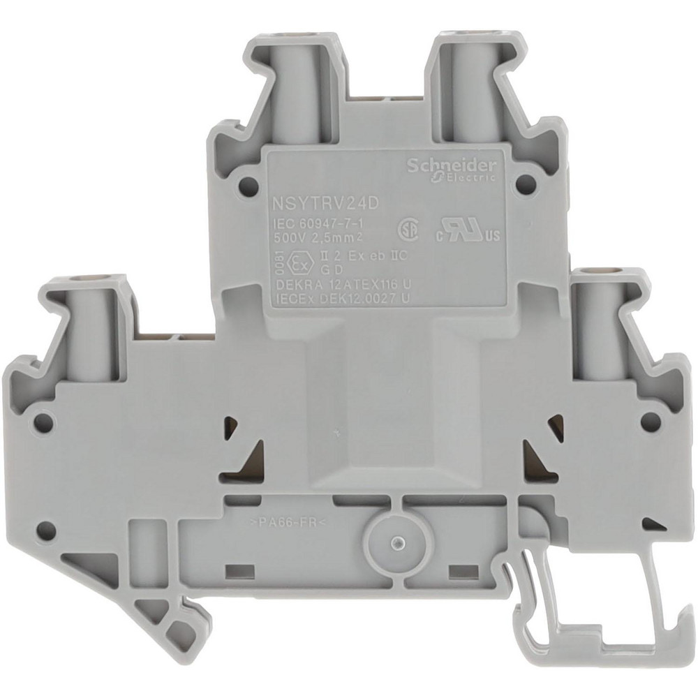 Schneider Electric - 2 Poles, 500 Volt, 28 Amp, -40 to 266°F, DIN Rail ...