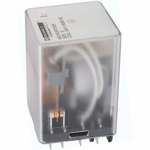 Square D - 11 Pins, 1 hp at 277 Volt & 1/3 hp at 120 Volt, 3 VA Power ...