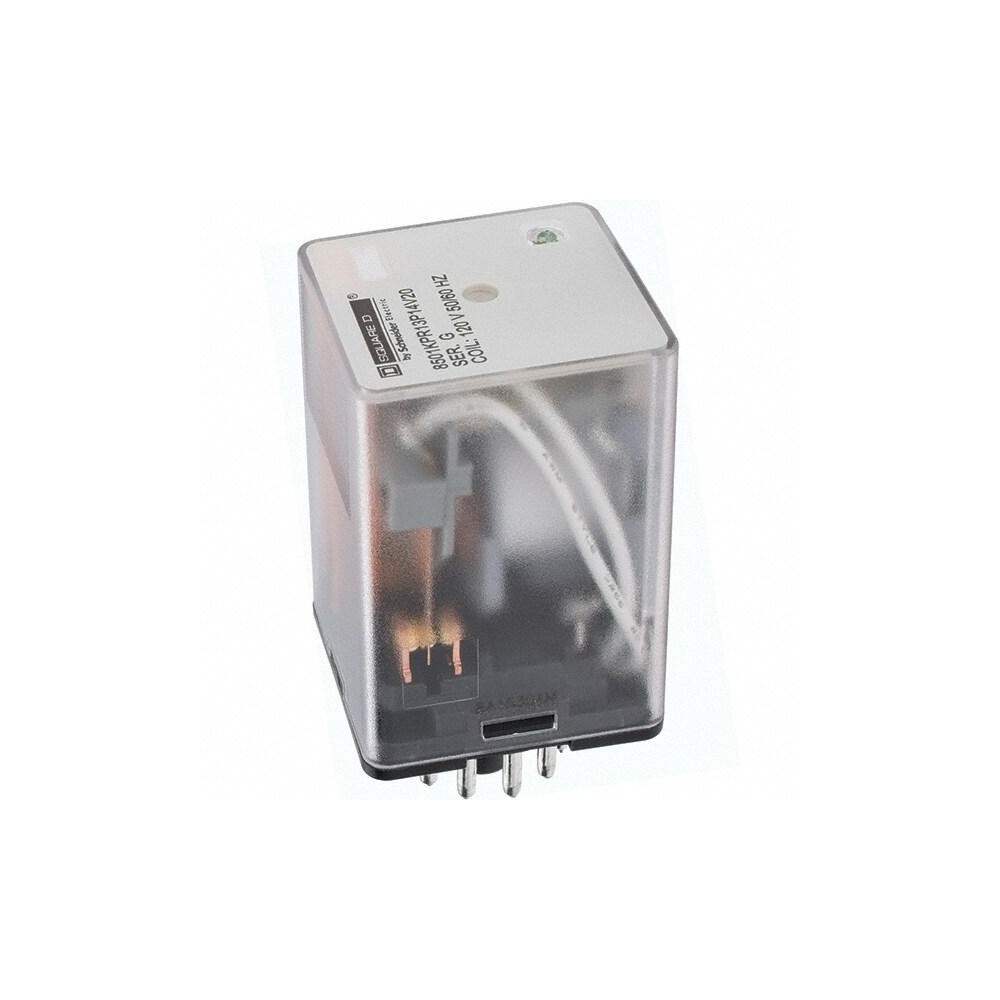 Square D - 11 Pins, 1 hp at 277 Volt & 1/3 hp at 120 Volt, 3 VA Power ...