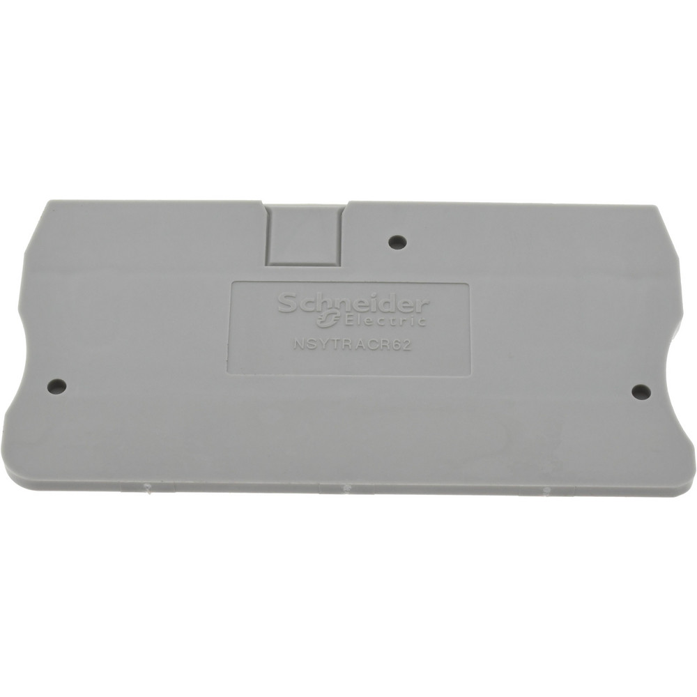 Schneider Electric - 2.2mm High, Terminal Block End Cover | MSC Direct