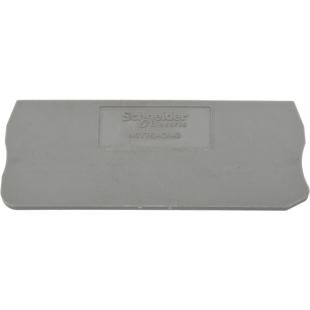 Schneider Electric - 2.2mm High, Terminal Block End Cover | MSC Direct