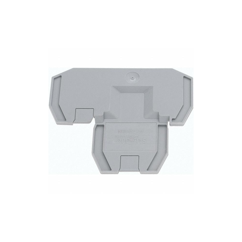 Schneider Electric - 2.2mm High, Terminal Block End Cover | MSC Direct