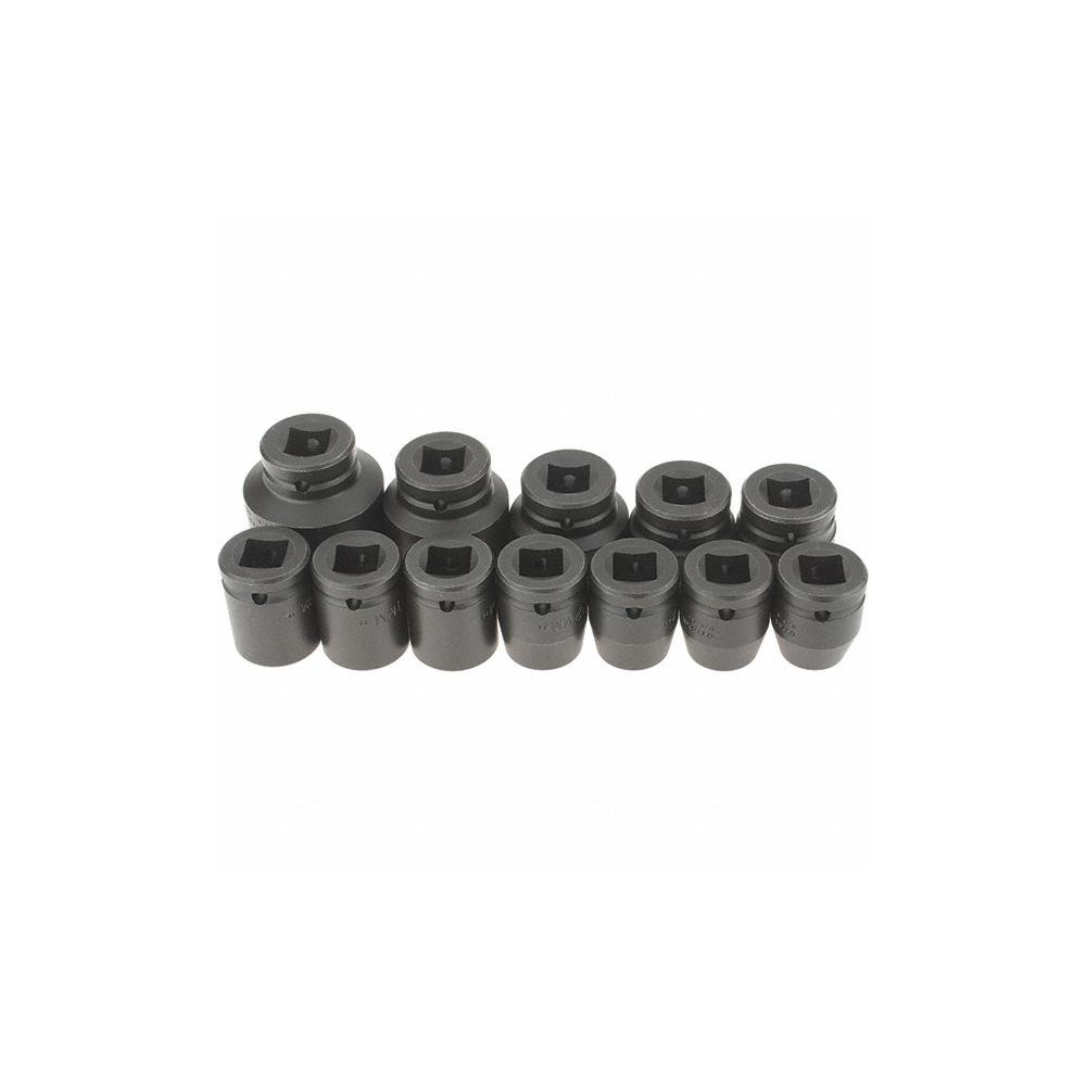 Proto - Socket Set: Impact Standard, 12 Pc, 3/4" Drive, 19.00 to 46.00 ...