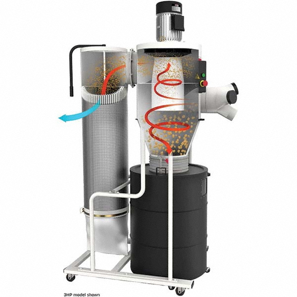 Jet - 1µm, 230 Volt Portable Dust Collector with Filter - 69703668 ...