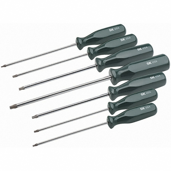 SK - Screwdriver Set: 7 Pc, Torx | MSC Direct