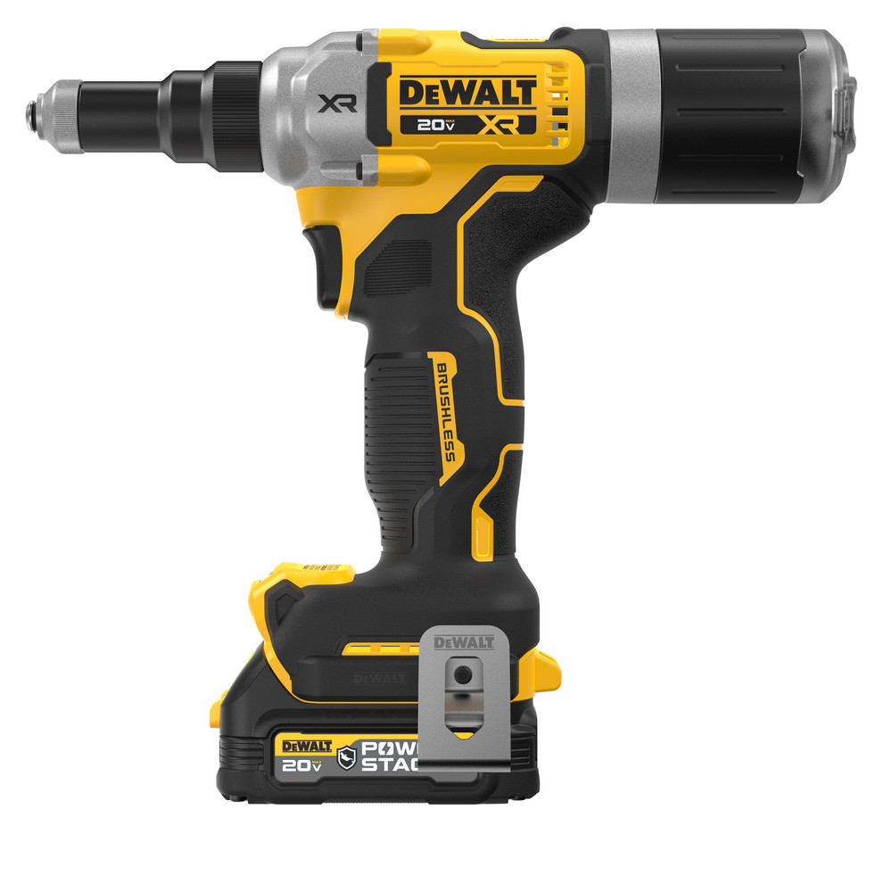 DeWALT - Cordless Rivet Tools: Voltage: 20V; Blind Rivet Diameter ...