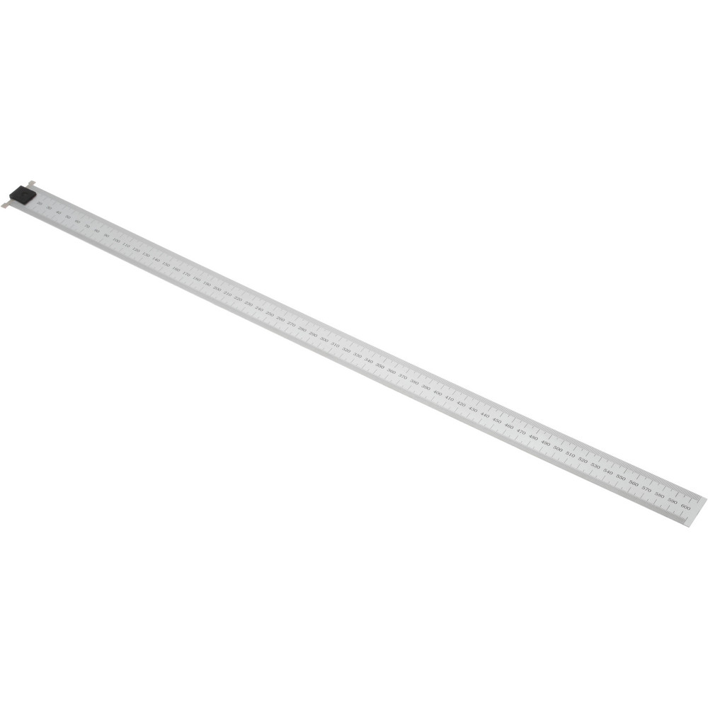 SPI - Steel Rule: 24" OAL, English & Metric Graduation, 1-1/8" OAW ...