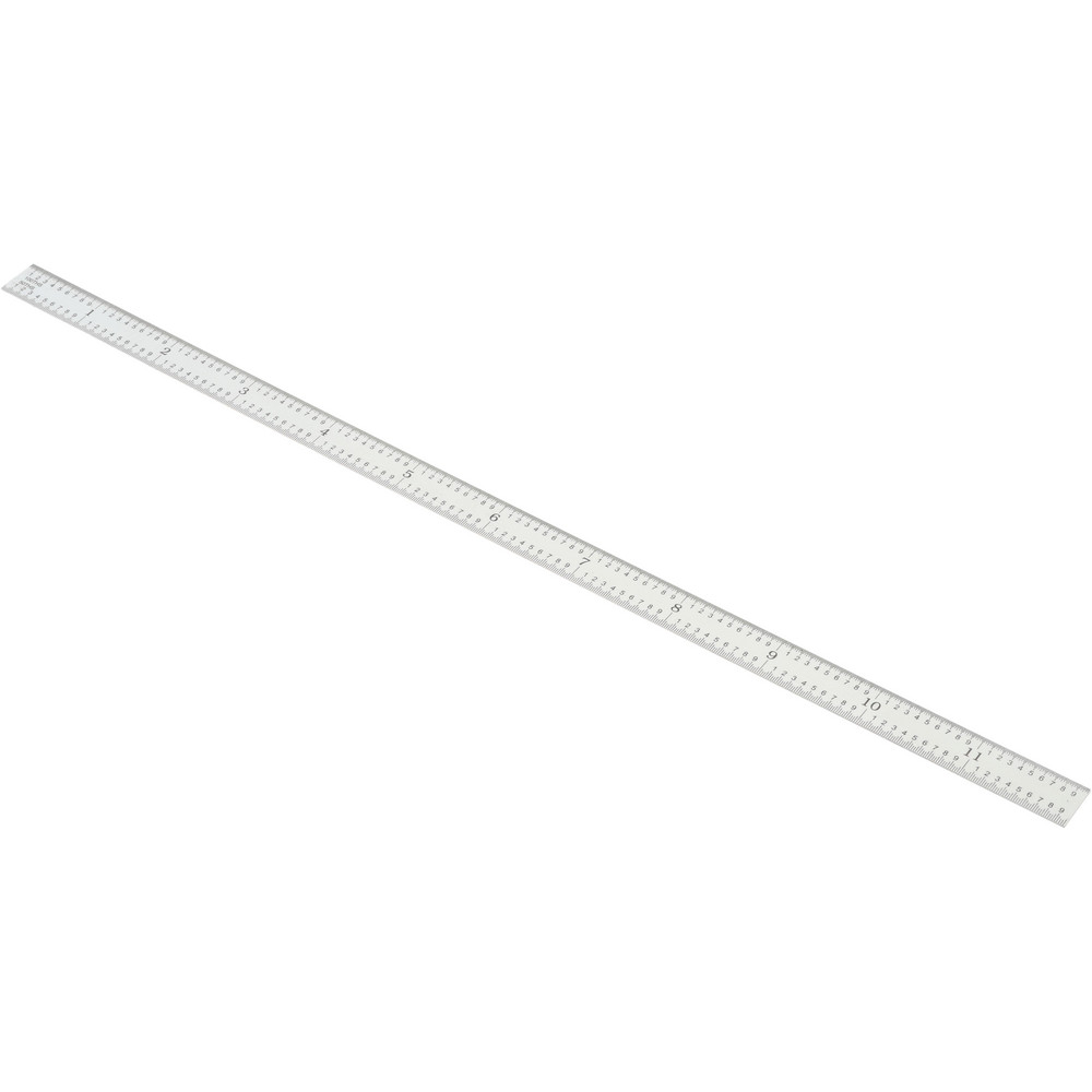 SPI - Steel Rule: 12" OAL, 16R Graduation, Flexible, 1/2" OAW | MSC Direct