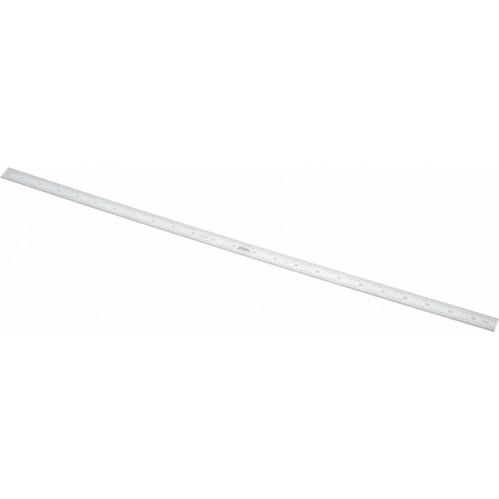 SPI - Steel Rule: 24" OAL, 16R Graduation, Flexible, 3/4" OAW | MSC Direct