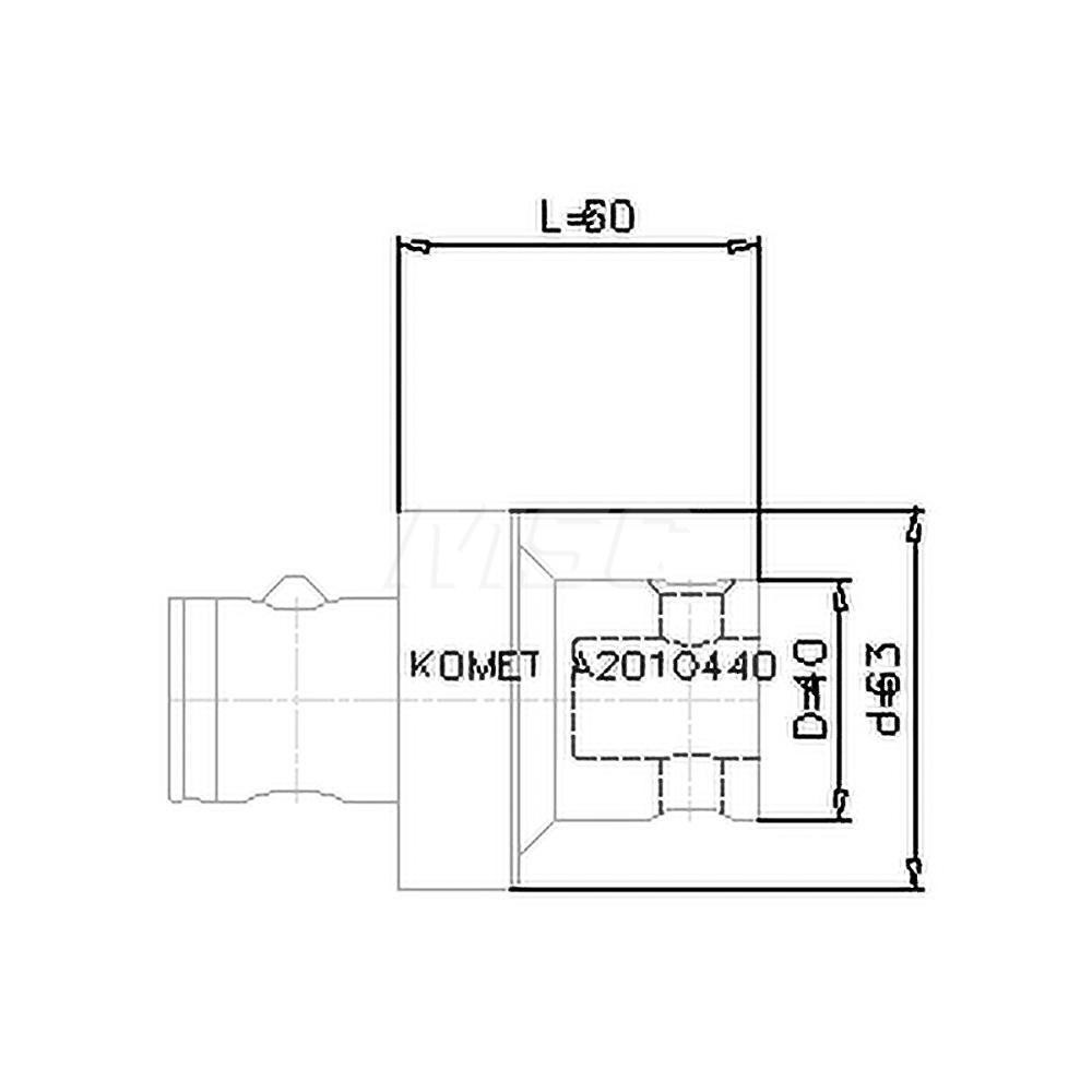 Komet - Modular Tool Holding System Adapter: | MSC Direct
