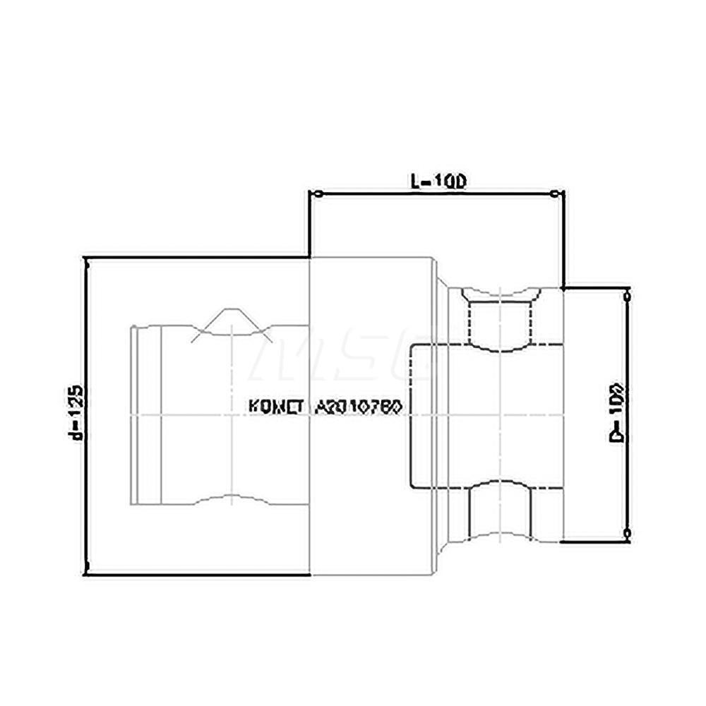 Komet - Modular Tool Holding System Adapter: | MSC Direct