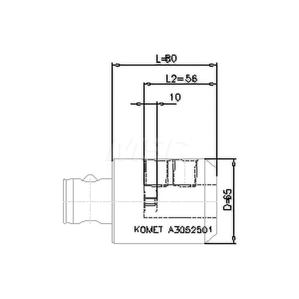 Komet - Modular Tool Holding System Adapter: | MSC Direct