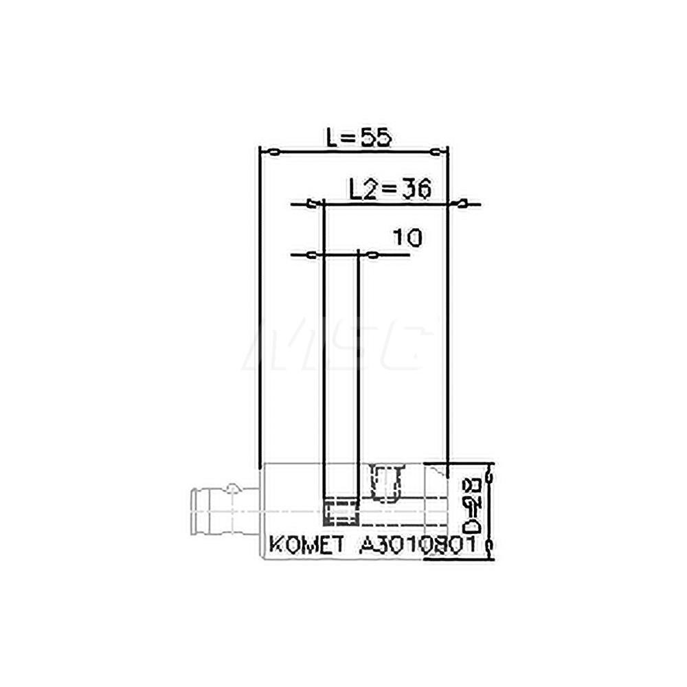 Komet - Modular Tool Holding System Adapter: | MSC Direct