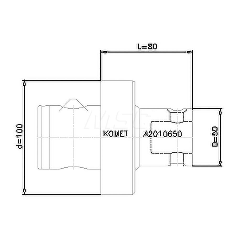 Komet - Modular Tool Holding System Adapter: | MSC Direct