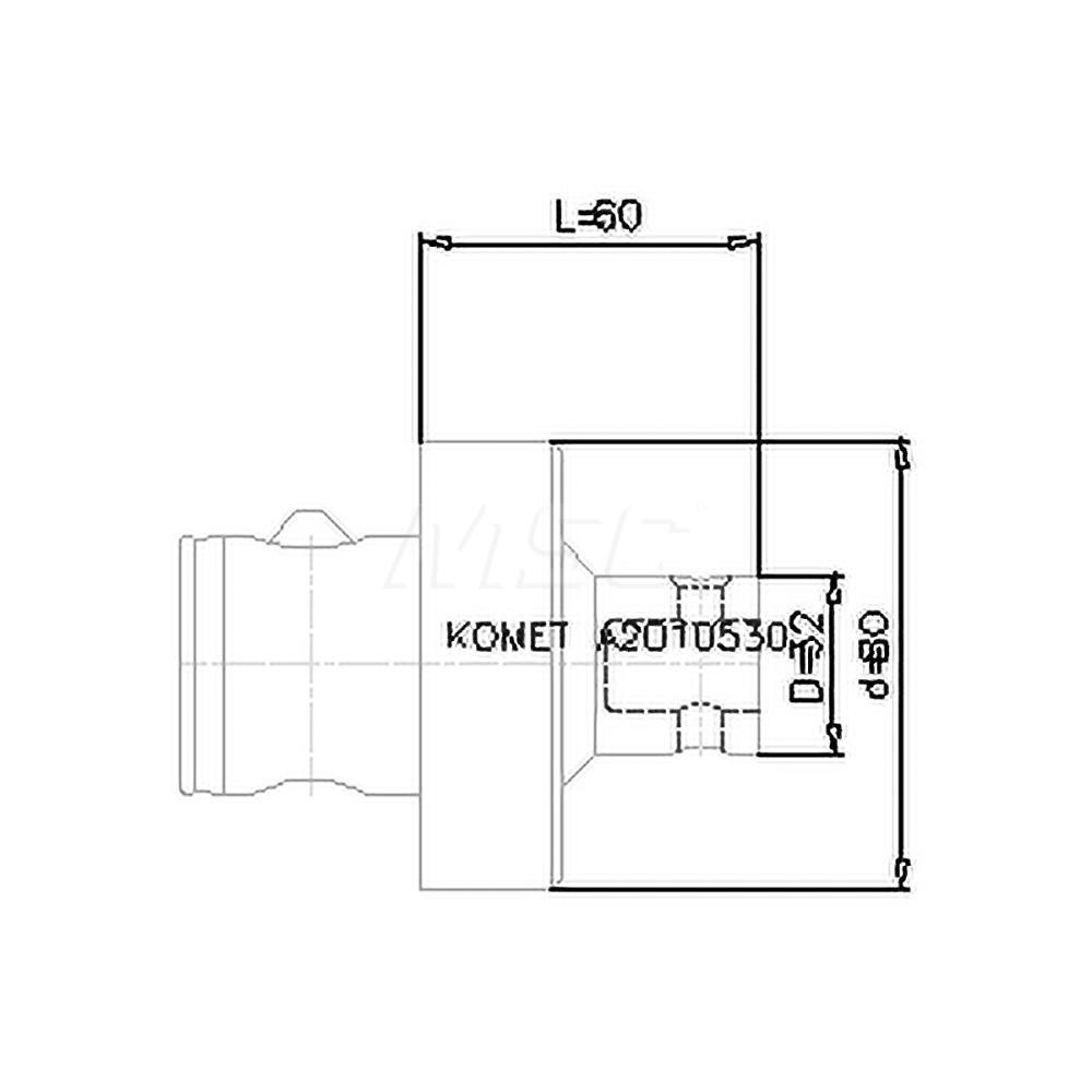 Komet - Modular Tool Holding System Adapter: | MSC Direct