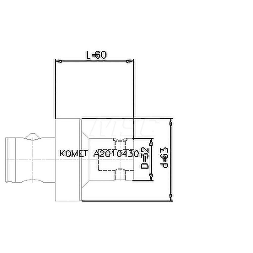 Komet - Modular Tool Holding System Adapter: | MSC Direct