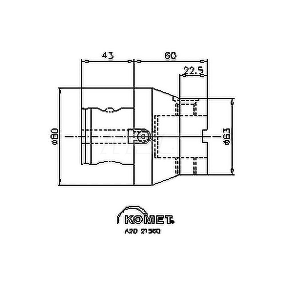 Komet - Modular Tool Holding System Adapter: | MSC Direct