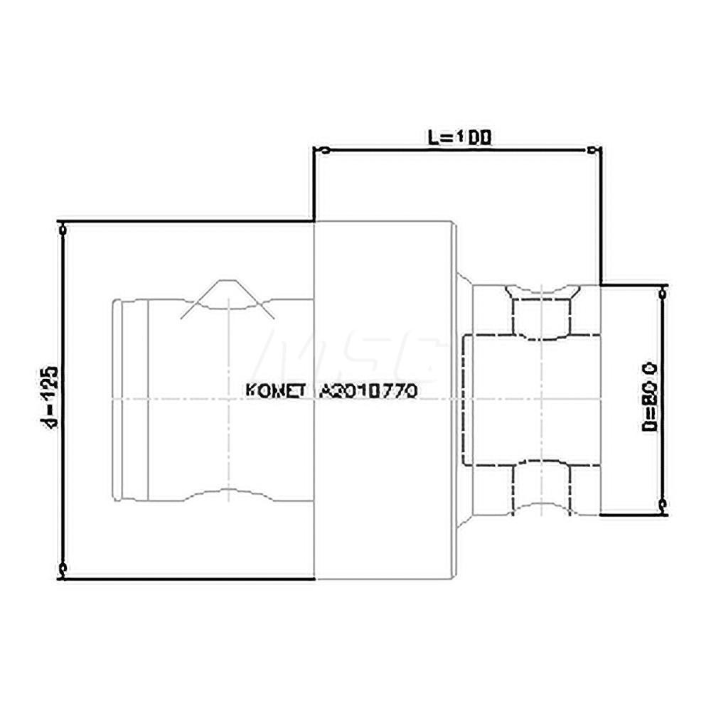 Komet - Modular Tool Holding System Adapter: | MSC Direct