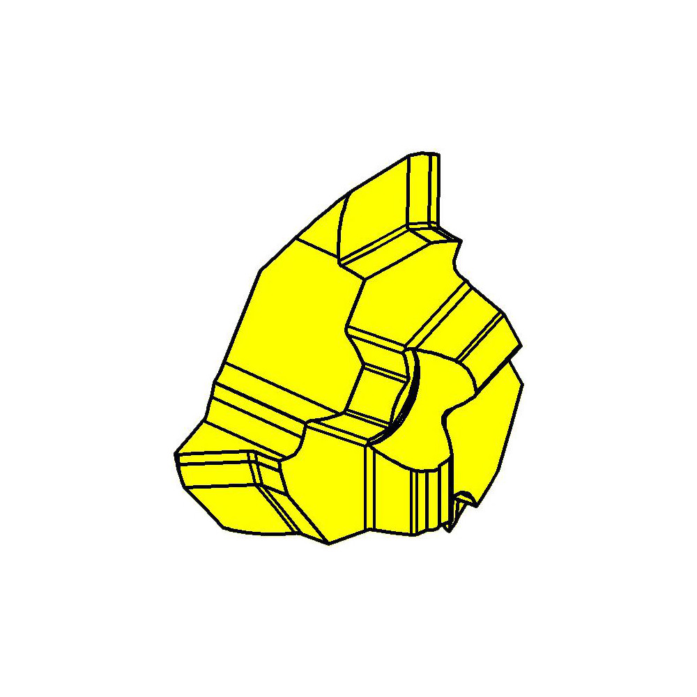 HORN - Groove Milling Tip Insert: 306081501 AS45, Carbide | MSC Direct