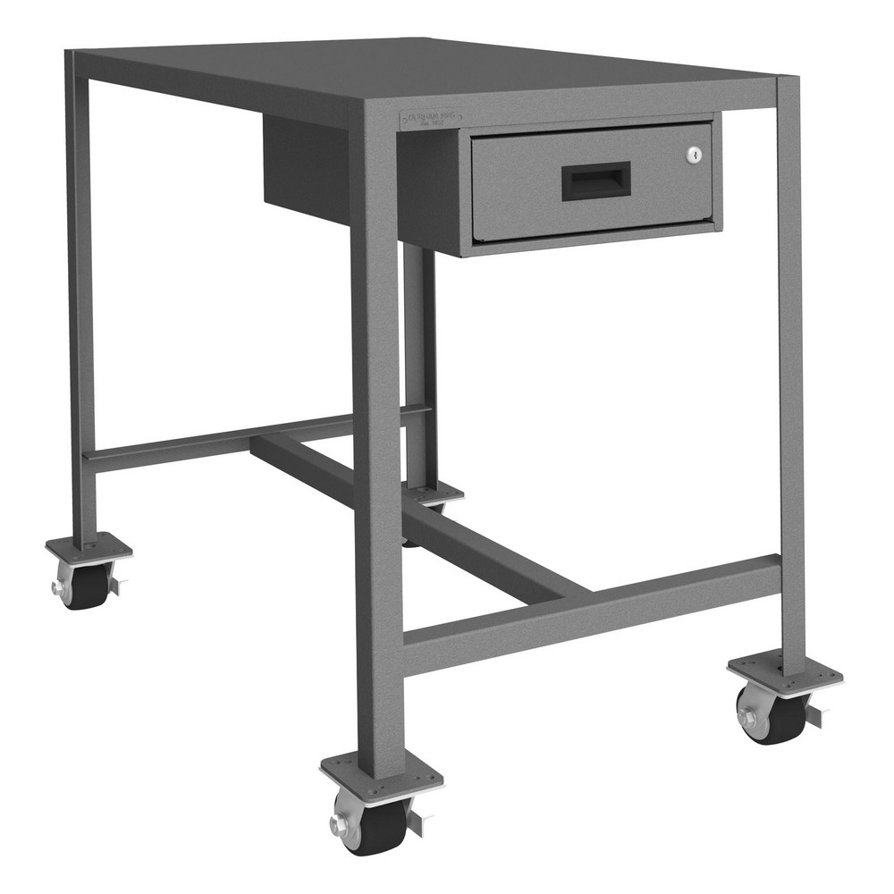 Durham - Machine Work Table with Drawer | MSC Direct
