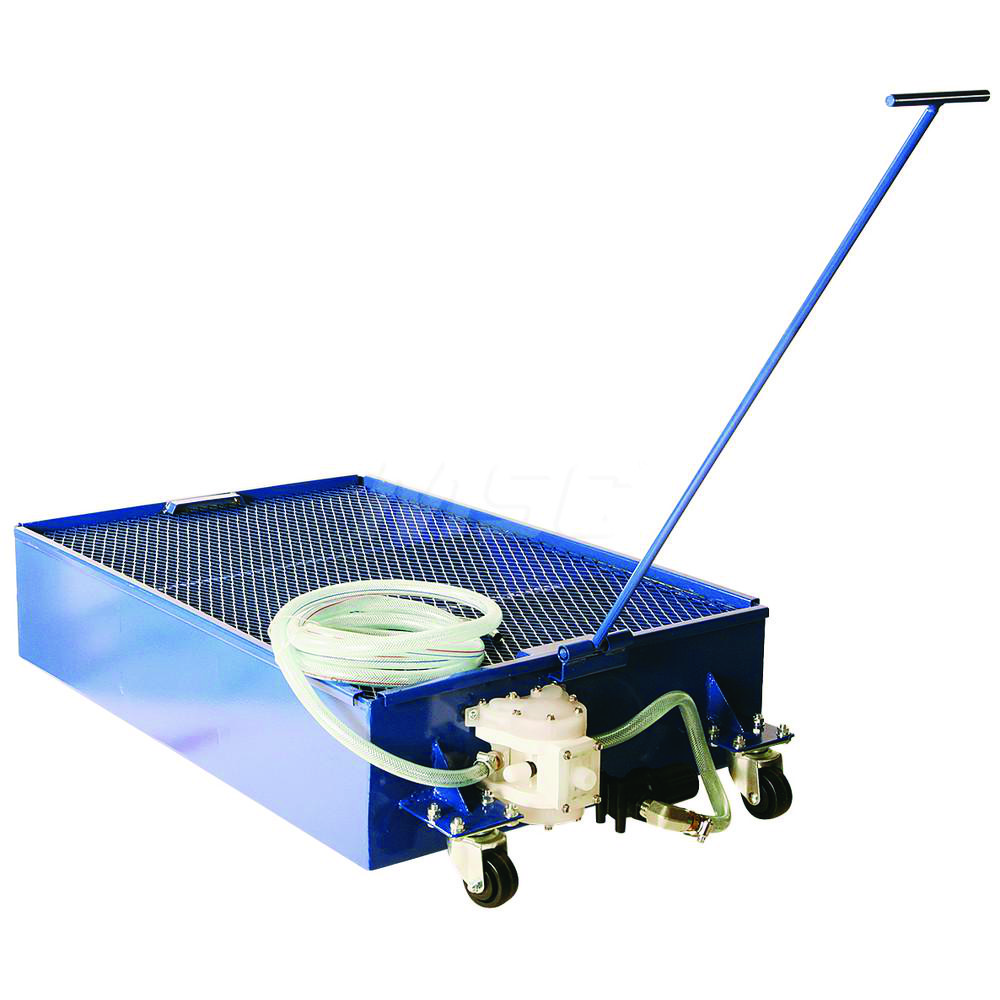 LiquidDynamics - Oil Drain Container: 25, 44" OAL, 25" Wide, 9" High ...