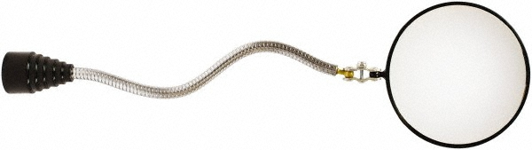 Mag-Mate - Inspection Mirror: Round, Glass Mirror | MSC Direct